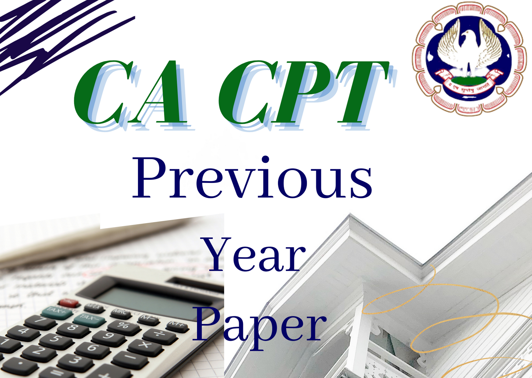CA CPT Previous Year Paper December 2016 - Vidhyarthi Darpan